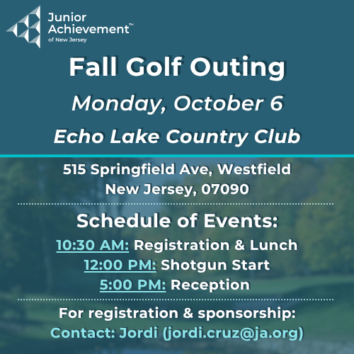 2025 Fall Golf Outing | Junior Achievement of New Jersey
